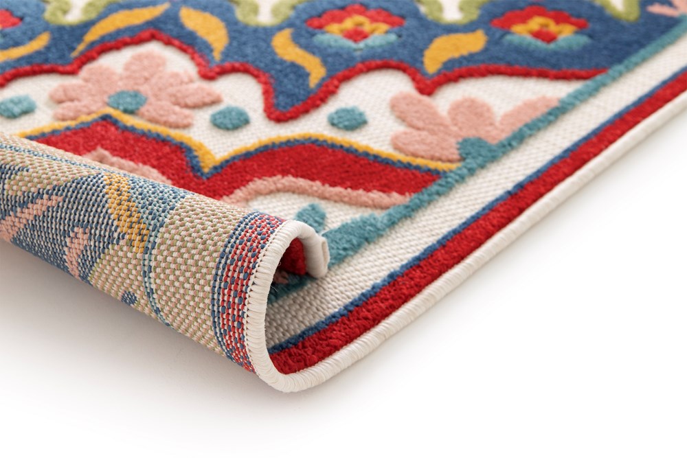 Mina Red Outdoor Rug | Star Rugs