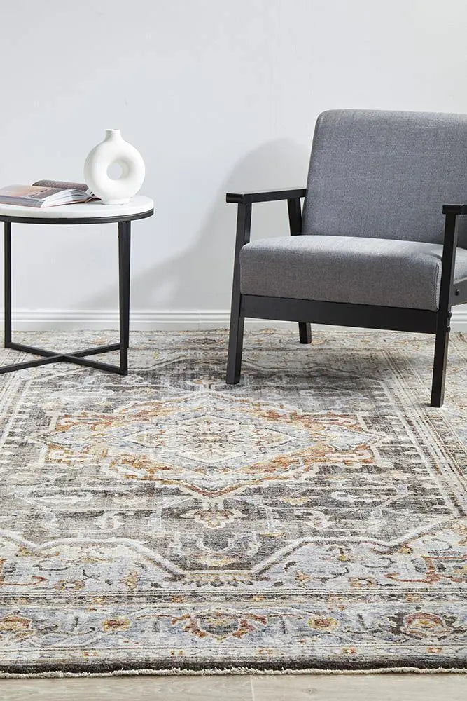 Jasmine Rusty 99 Grey Rug – Star Rugs